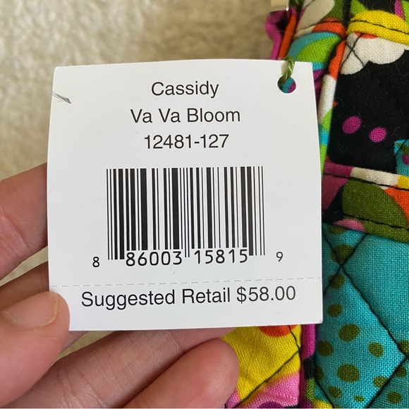Vera Bradley | Bags | Vera Bradley Va Va Bloom Cassidy Purse And Super Smart Wristlet | Poshmark